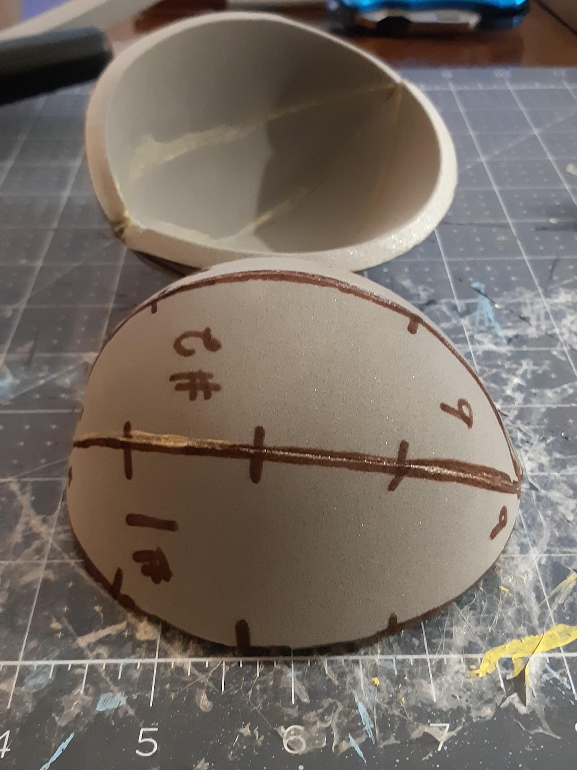 Plantilla de esfera y media esfera: Manualidades DIY (PDF, descarga ...