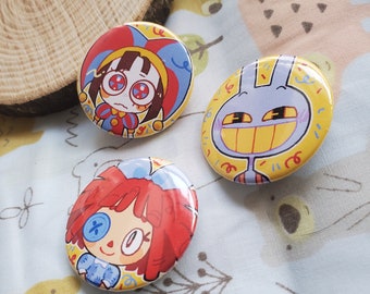 The Amazing Digital Circus 1.25 Pins Buttons Badges - Etsy