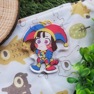 The Amazing Digital Circus 2.5 Inch Keychain // Pomni, Jax, Ragatha - Etsy