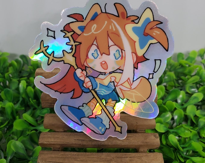 Original // Holographic Vinyl Sticker - Etsy