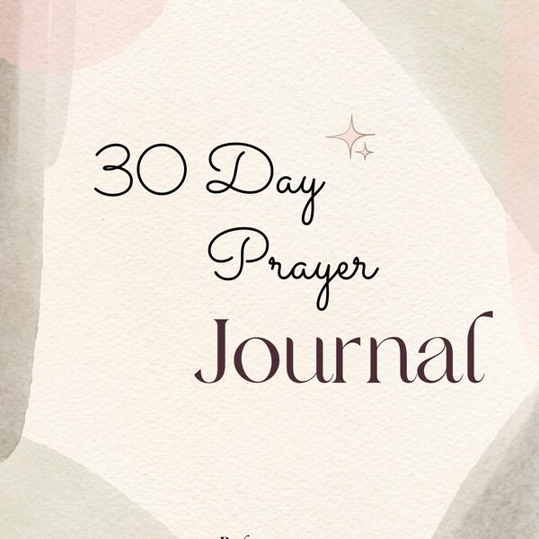Prayer Journal - Etsy