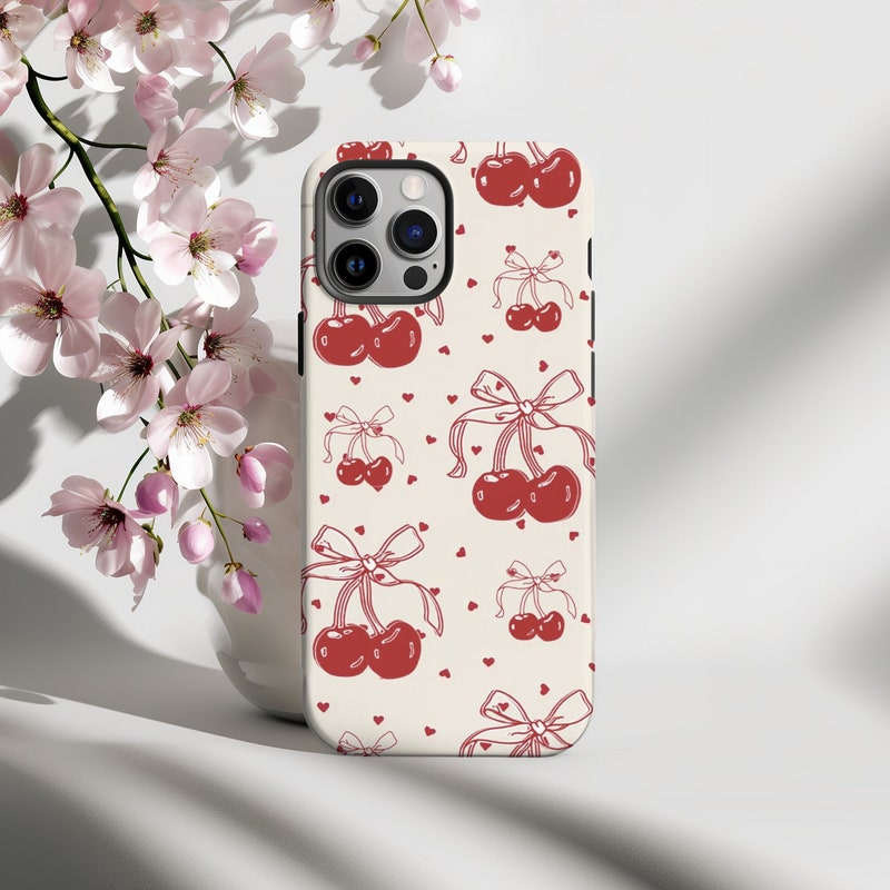 Cherry iPhone Case - Etsy