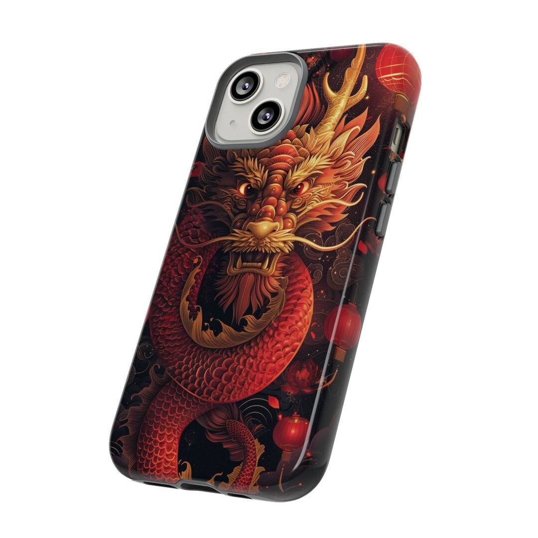 Lunar Chinese New Year of the Dragon Phone Case, Samsung, Iphone, Pixel ...