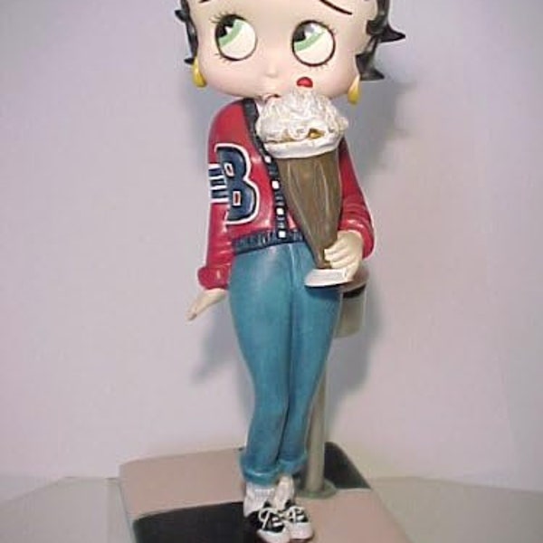Betty Boop Figurine - Etsy