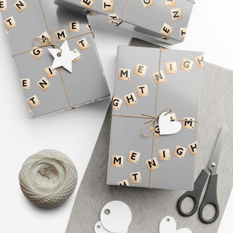 Game Night Wrapping Papers, Pure Game Night Bliss, Ready, Set, Game ...