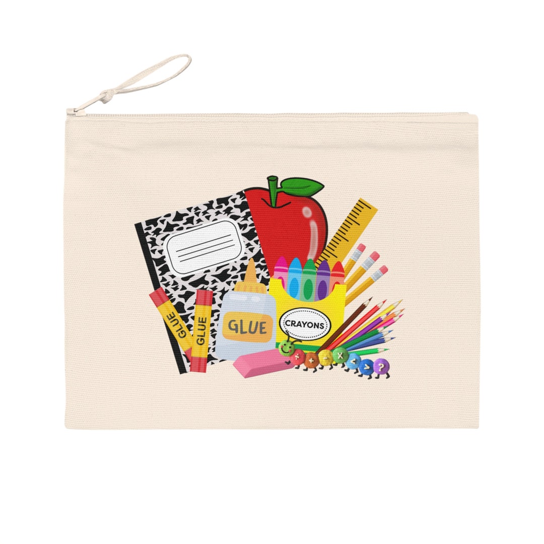 Back to School Pencil Case - Etsy