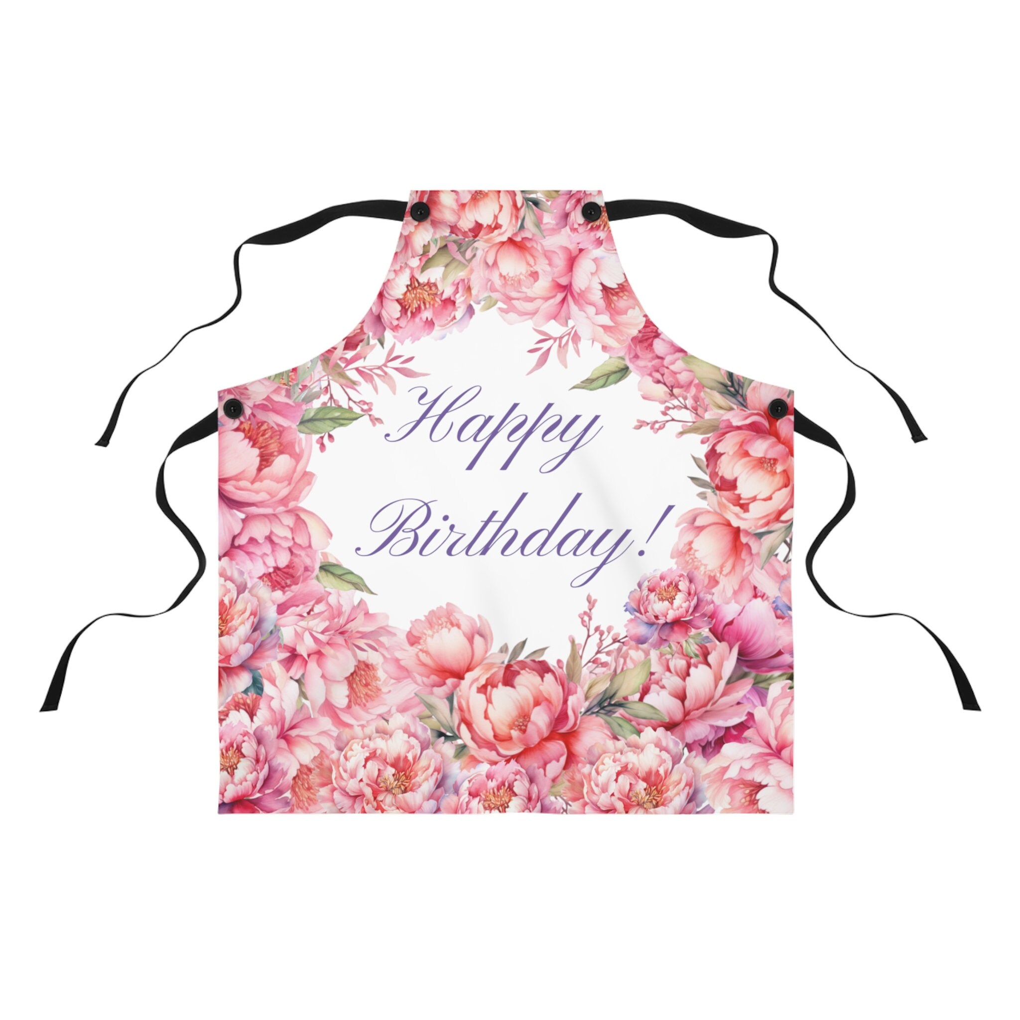 Happy Birthday Apron - Etsy