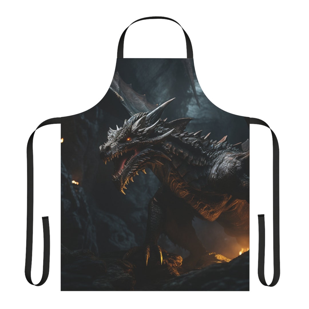Apron, Dragon, Aunt Gift, Daughterinlaw Gift, Wife Gift, Sister Gift ...