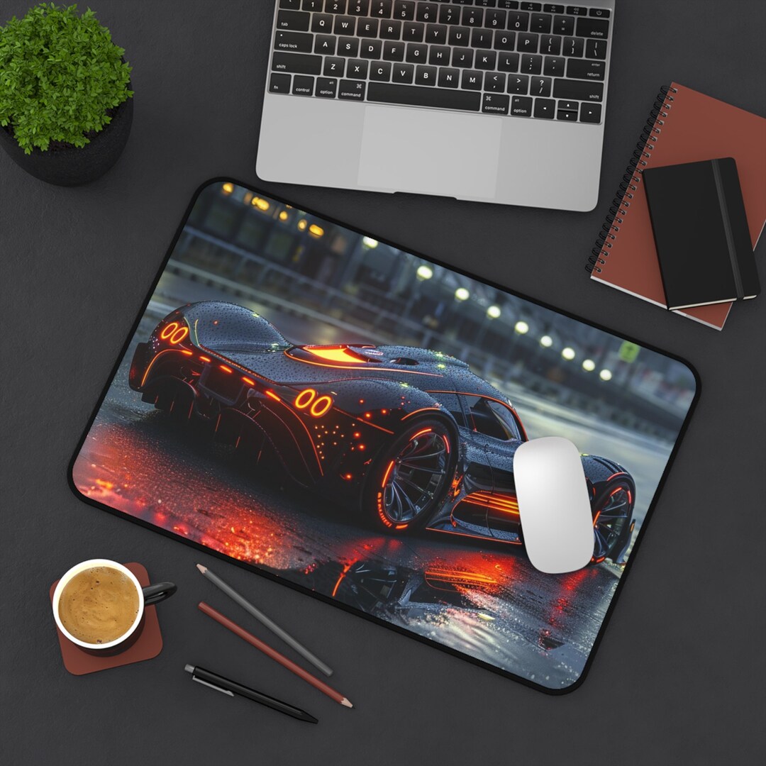 Desk Mat, Race Car, Modern Day Car, Racing Enthusiast, Race Car Lover ...