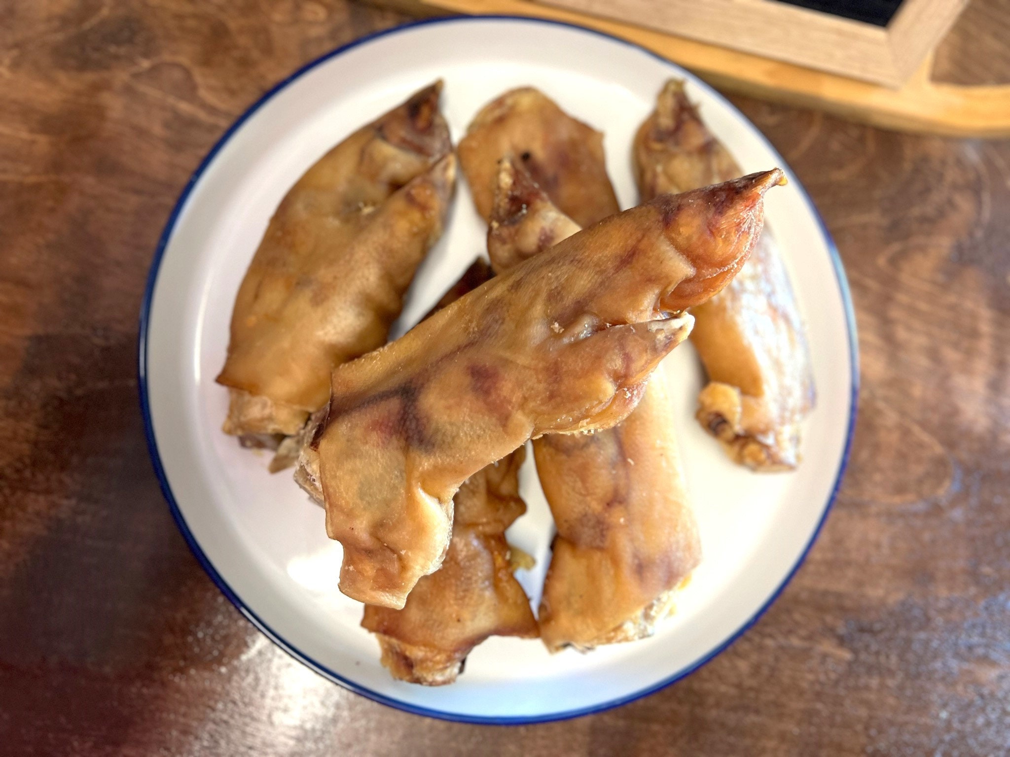 Dehydrated Split Pig Feet, Natural Pork Trotters, Long Lasting Dried ...