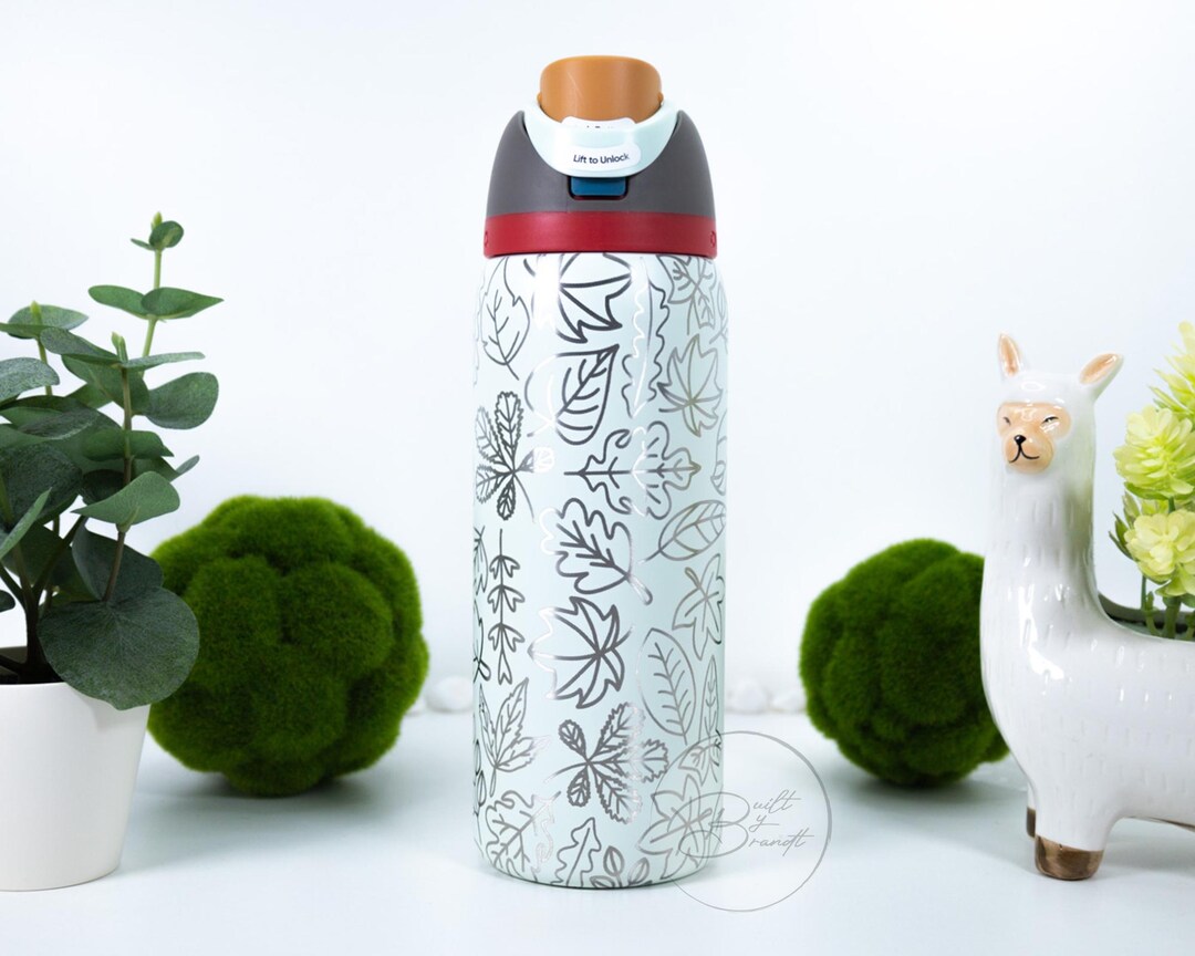 Owala Fall Leaves Tumbler With Lid and Straw, Fall Tumblers, Autumn ...