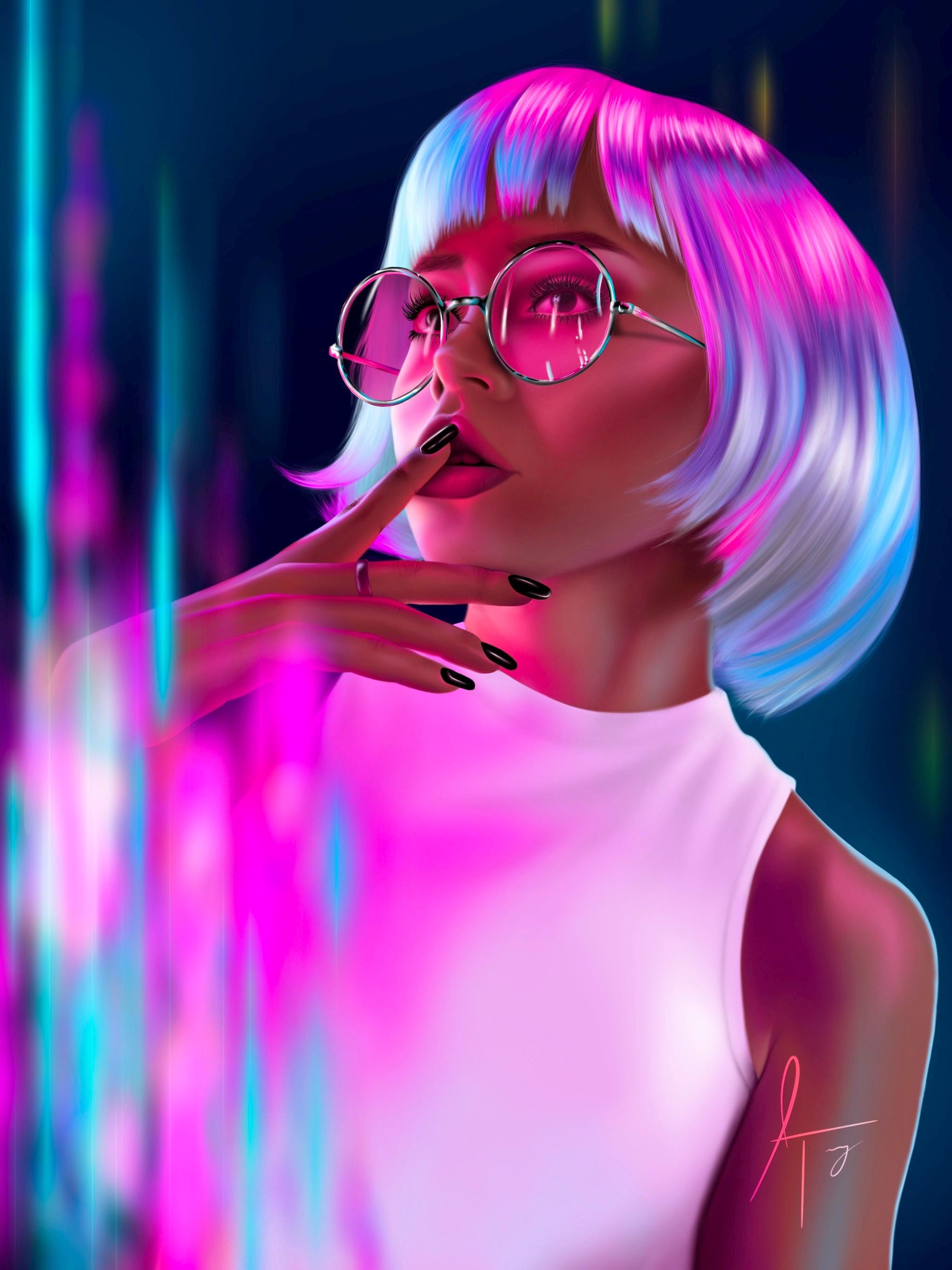 Neon Cotton Candy - Etsy