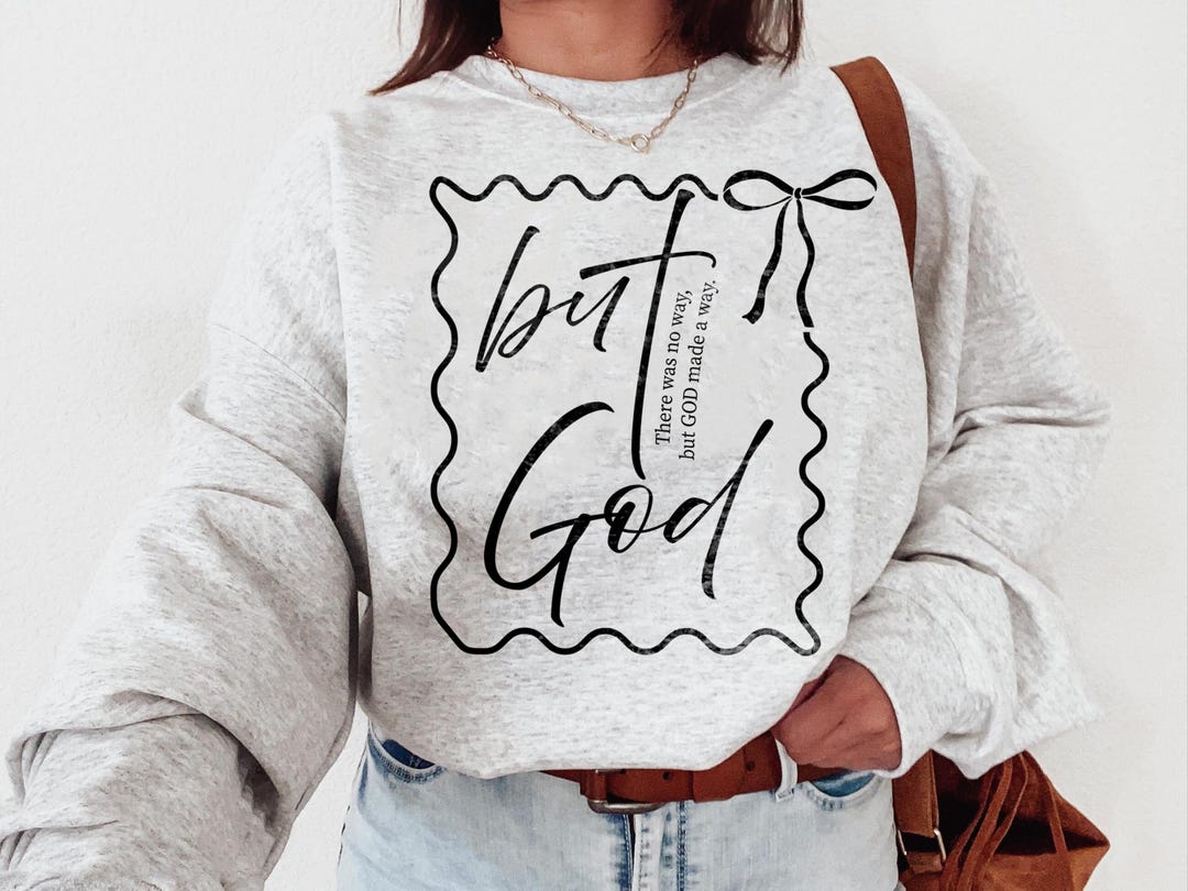 But God PNG SVG, Faith Shirt Svg, Created With a Purpose Png, Religiou ...