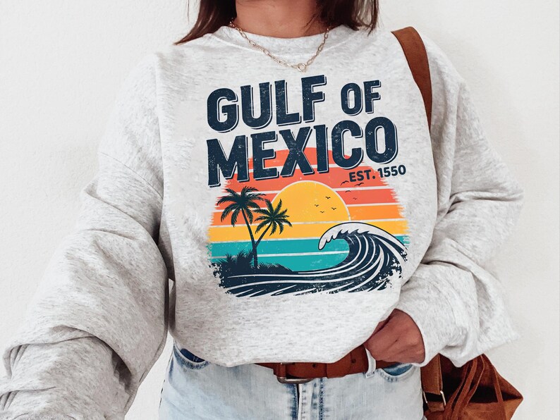Gulf of Mexico PNG SVG, Gulf Coast Svg, Texas Alabama Mississippi ...