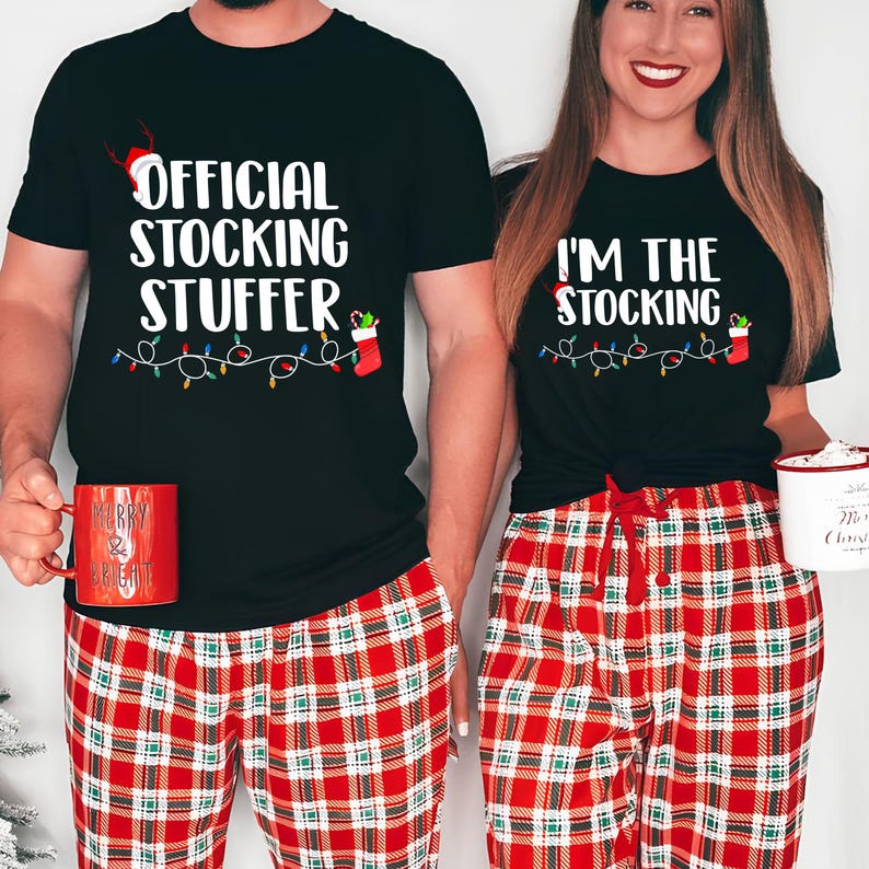 Christmas Couples Matching PNG, Matching Christmas Svg, Couples ...