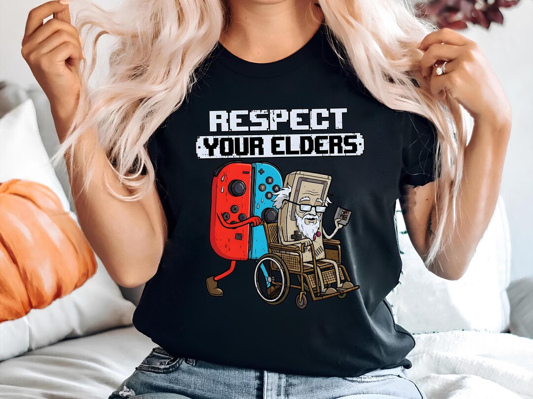 Respect Your Elders PNG SVG Bundle Funny Retro Gaming Controller 80s ...