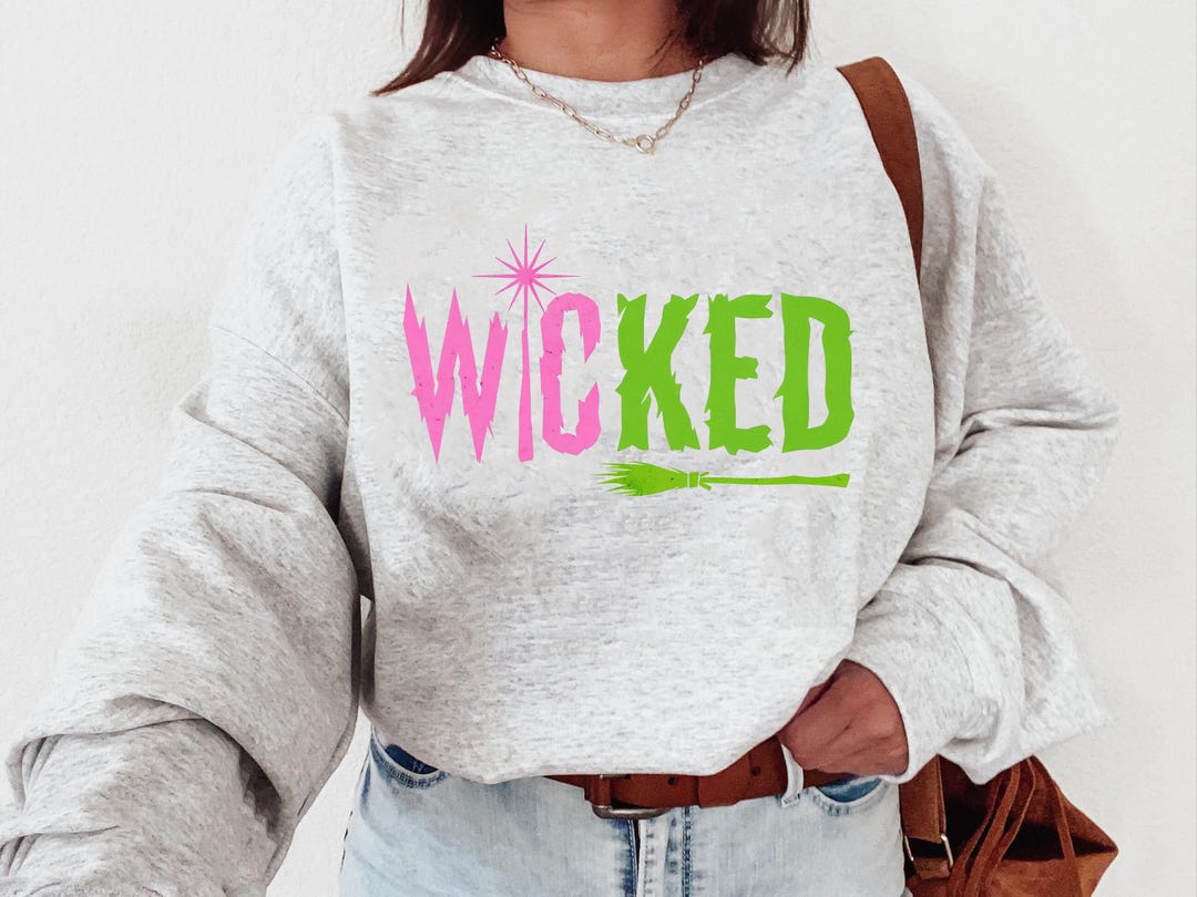 Wicked Wand and Broom Png Svg, Wicked Elements Png, Wicked Design Png ...