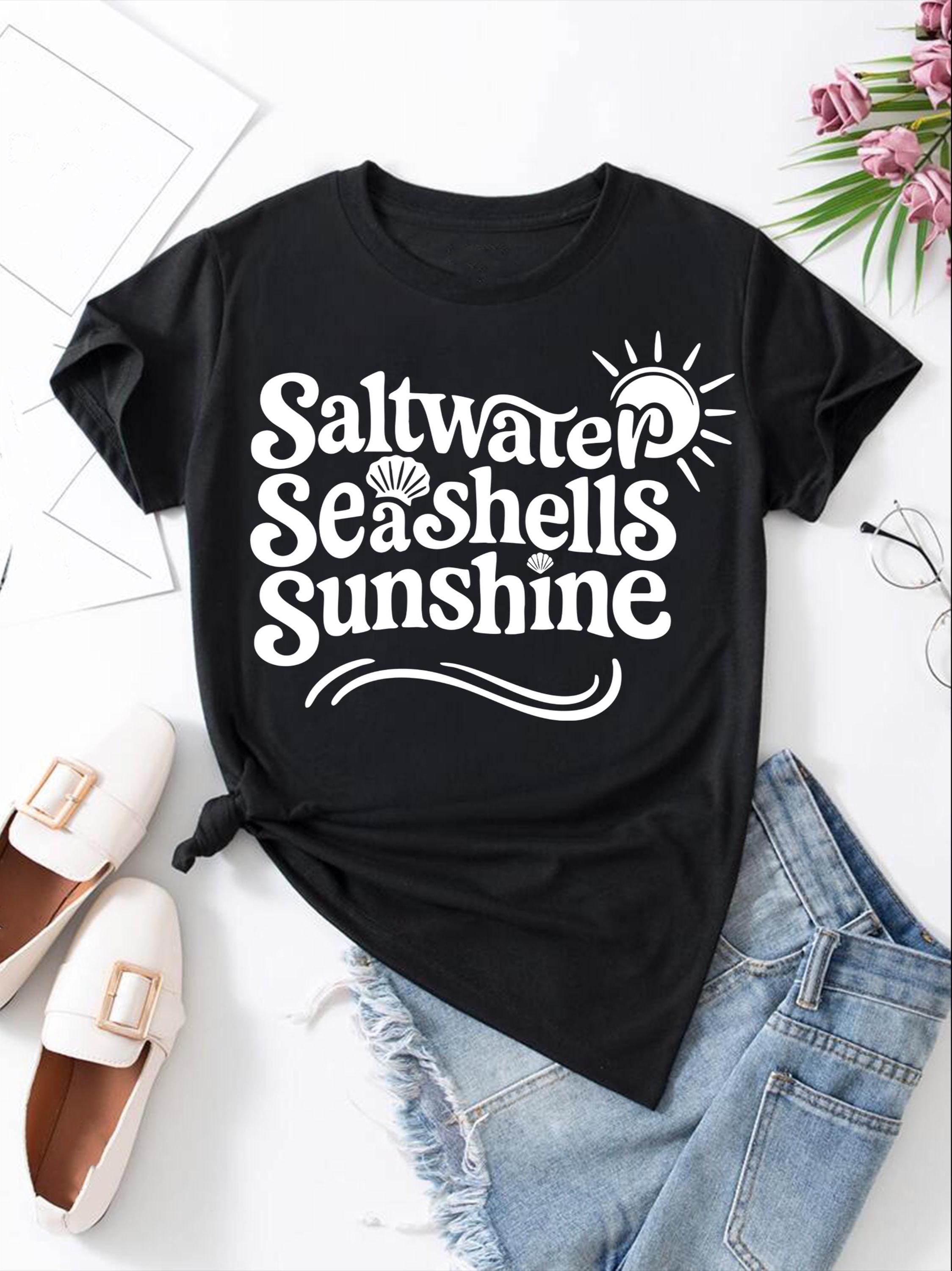 Saltwater Seashells Sunshine PNG SVG, Summer Png, Beach Svg, Vacation ...