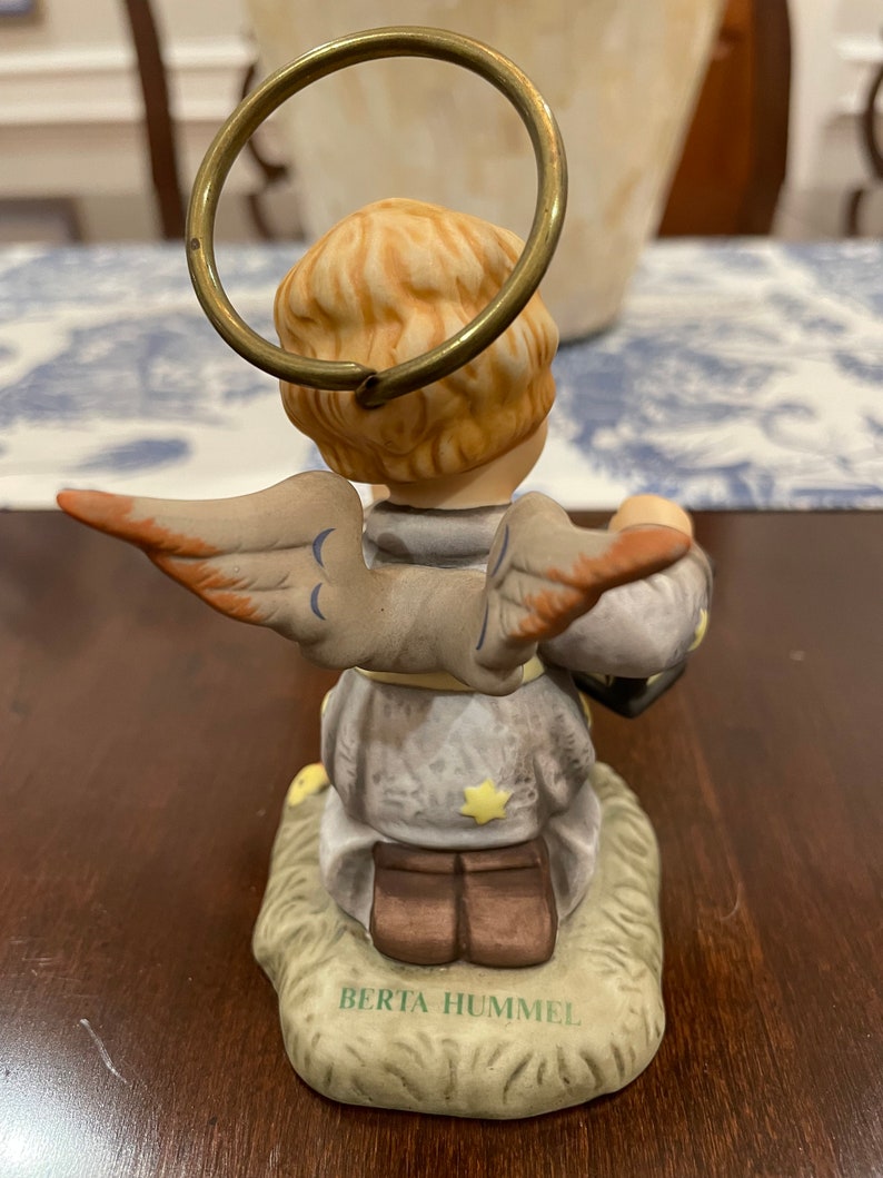 Beautiful Christmas 1996 Berta Hummel Nativity Angel With Halo Lantern ...