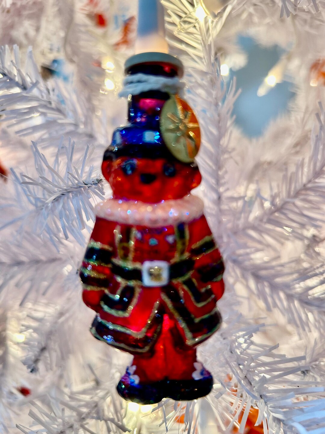 Radko Light Cover "beefeater Bear" Starlight Gems Collection Christmas ...