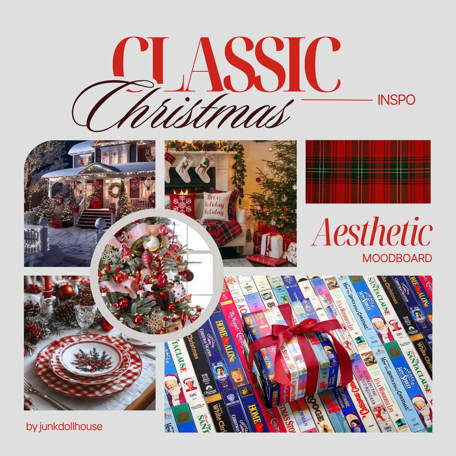 Retro Christmas Movie VHS Wrapping Paper: 90s Holiday Nostalgia - Etsy