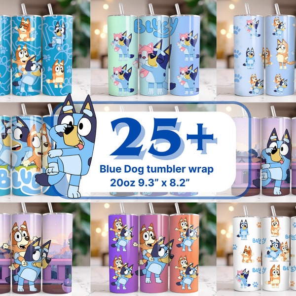 Water Bottle Wraps Bluey - Etsy