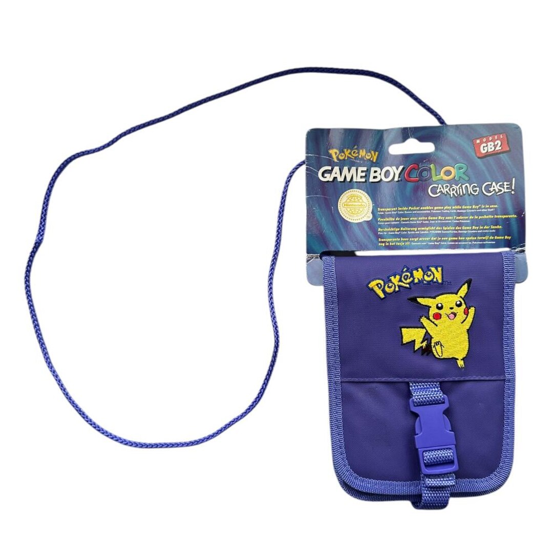 Pokémon Nintendo Gameboy Color Carrying Case Taštička Na Krk ONE SIZE ...