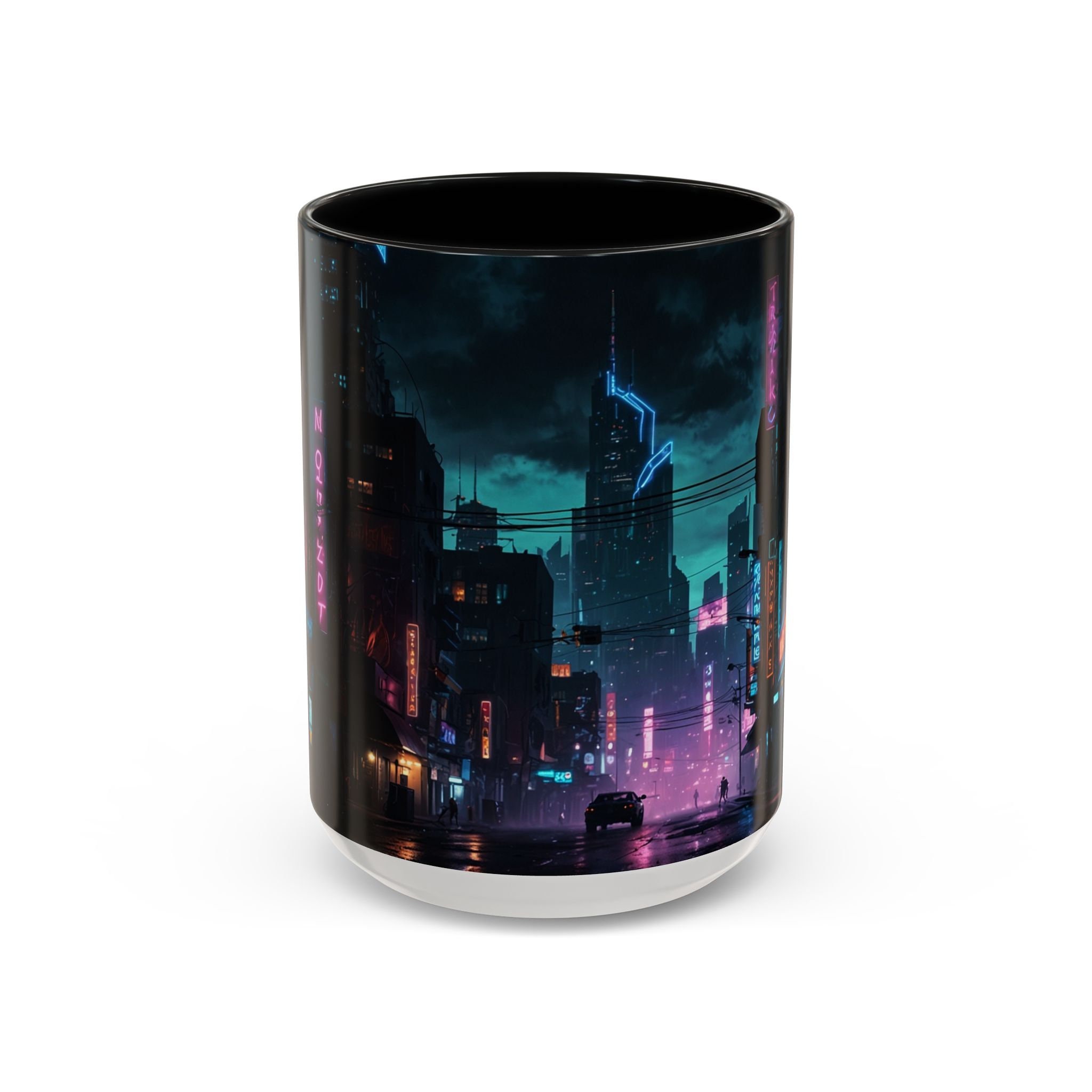 Cyberpunk 2077 Night City Anime Style Accent Coffee Mug 11, 15oz - Etsy