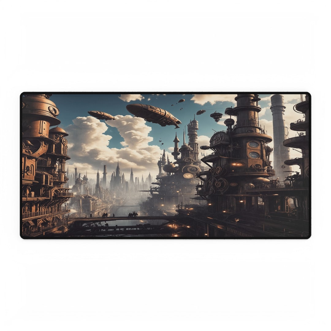 Steampunk Style Deskmat / Gaming Mouse Pad / Large - Etsy