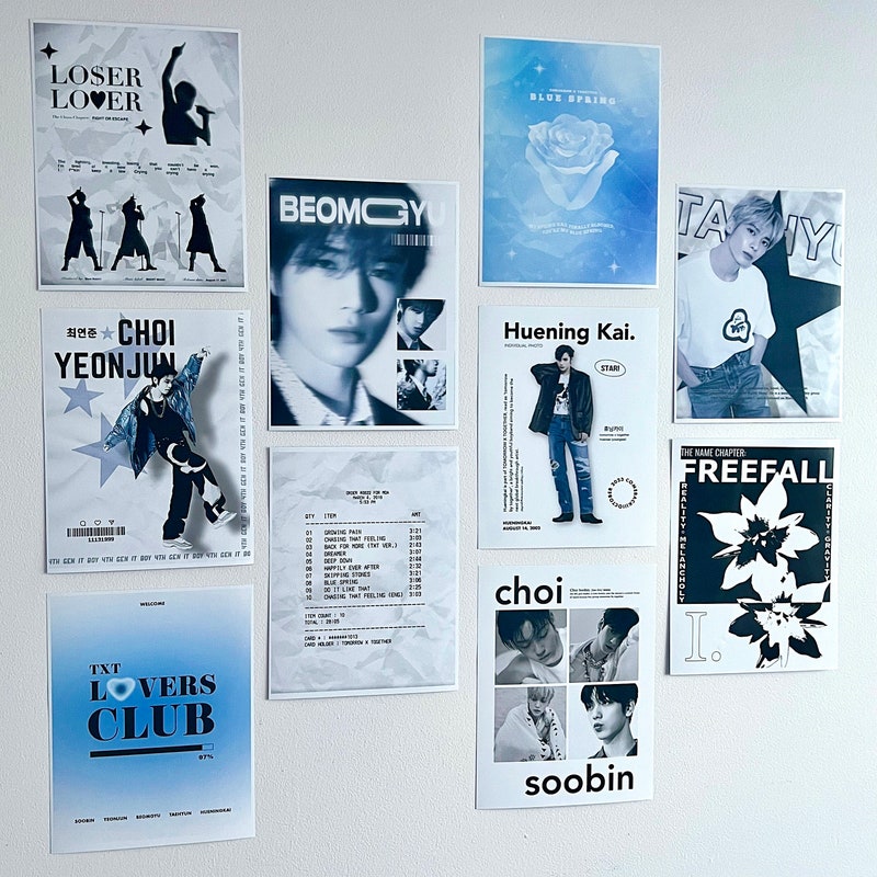 Kpop Poster Wall Art - Etsy