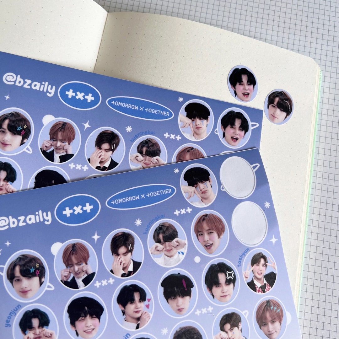 TXT Expression Stickers | Perfect for Deco, Journaling, and More! - Etsy