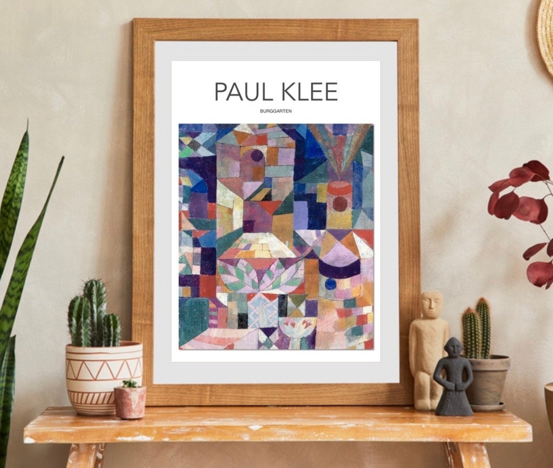 Paul Klee Print, Klee Poster, Vintage Home Decor, Gift, Art, Art Lover ...