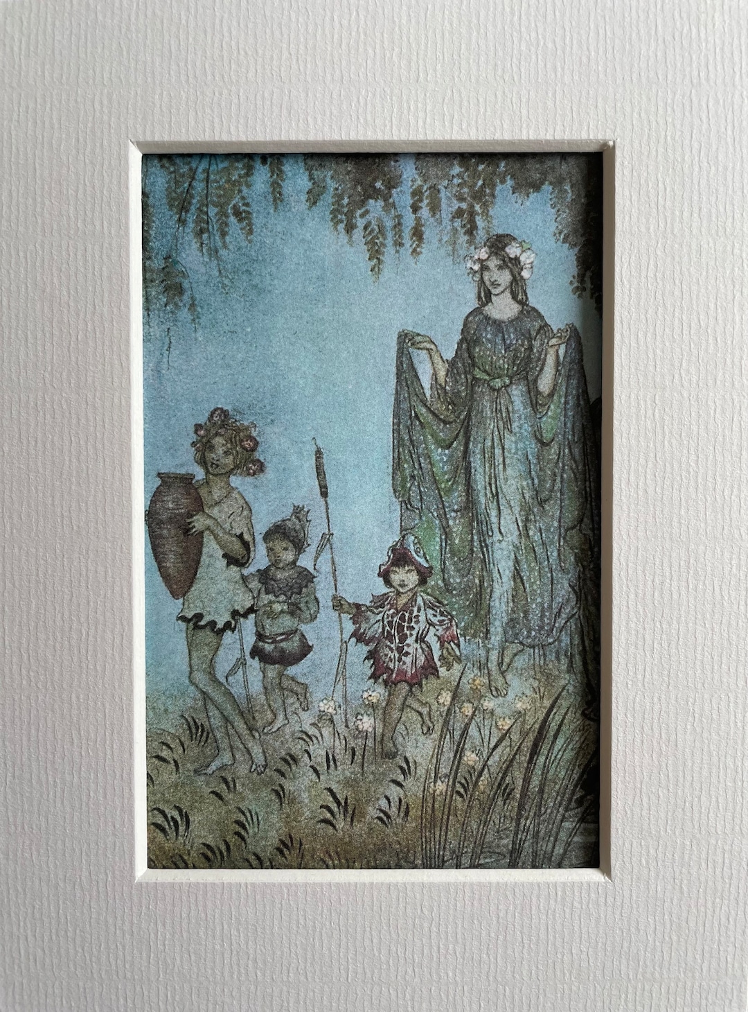 Arthur Rackham, Vintage Print, Comus, 1921, Mounted Print. Famous Art ...