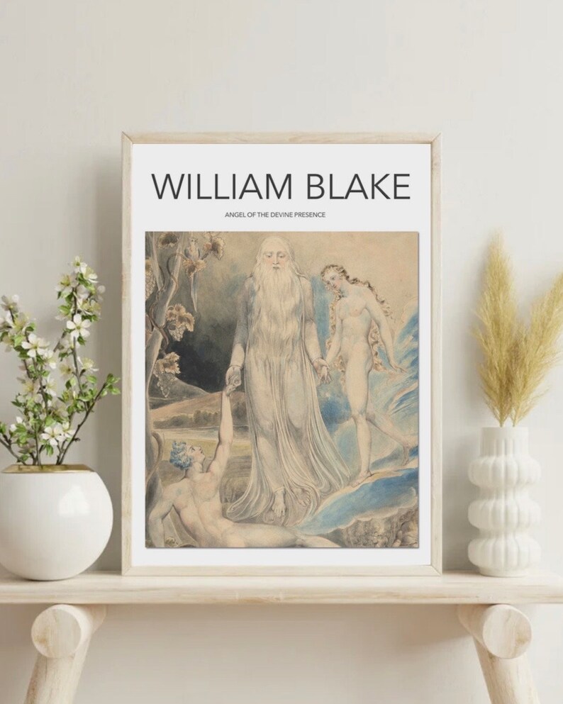 William Blake Print, Moore Poster, Vintage Home Decor, Gift, Art, Art ...