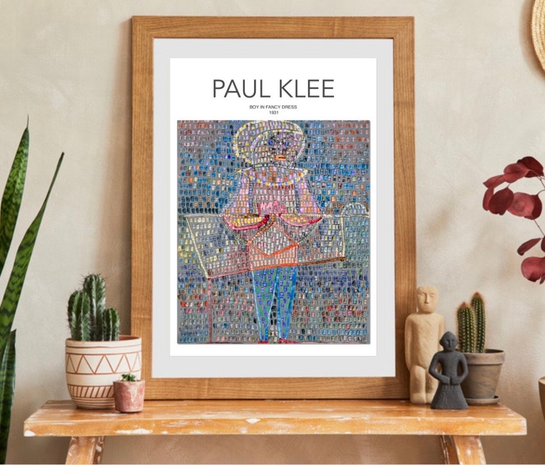Paul Klee Print, Klee Poster, Vintage Home Decor, Gift, Art, Art Lover ...