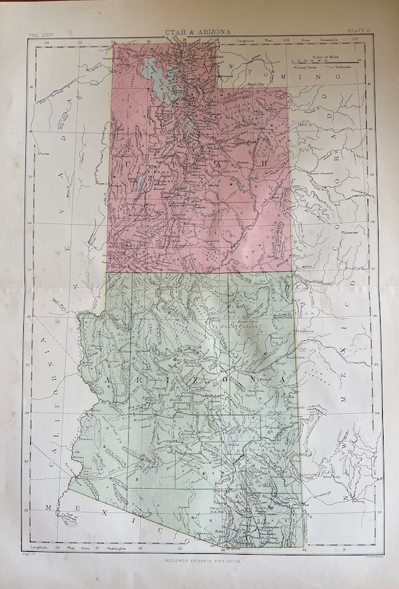 Utah And Arizona Map Utah Maps & Facts World Atlas