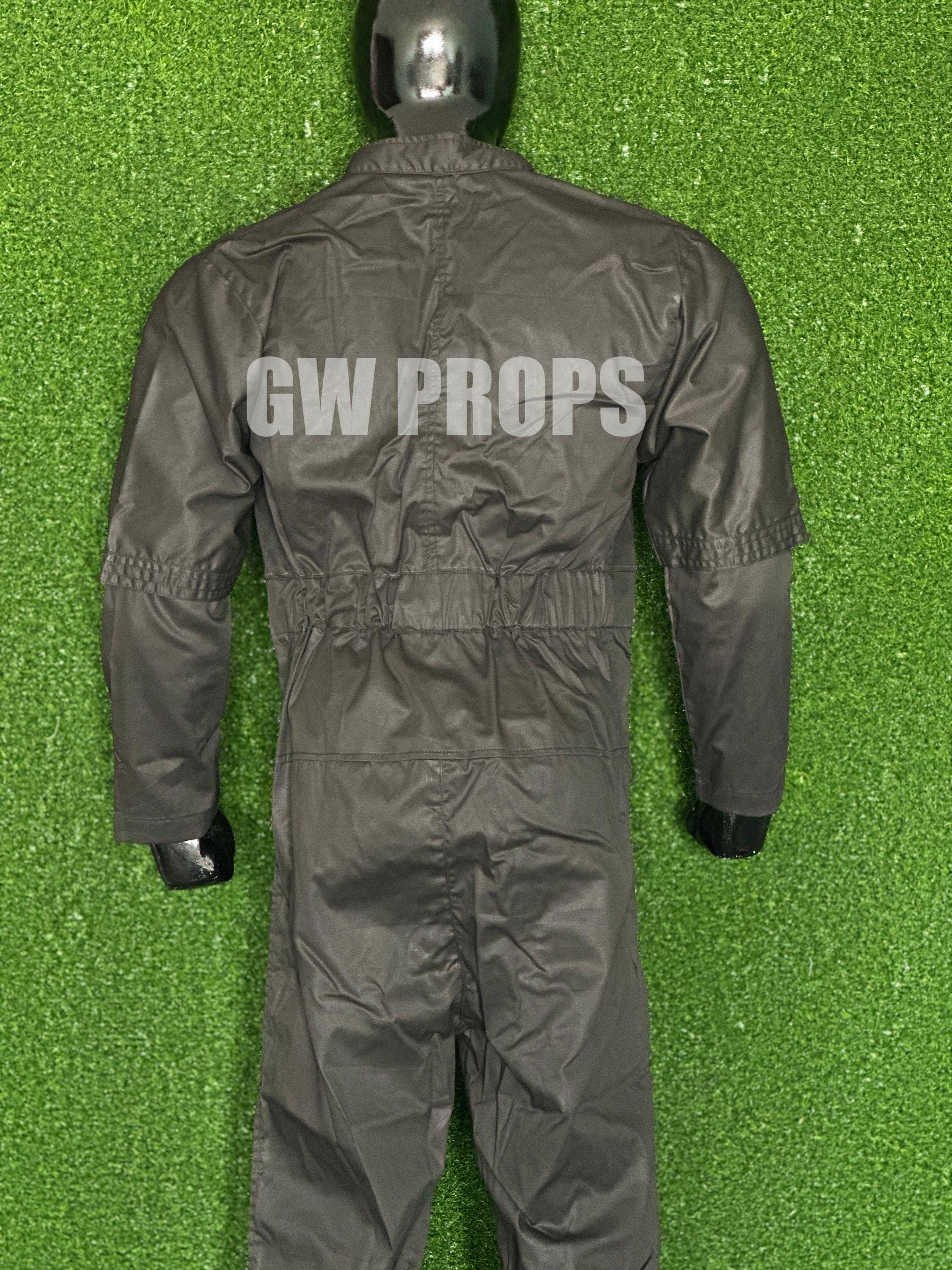 Black Tie Fighter Pilot Suit Custom Flight Suit SW Costume Prop Cosplay ...