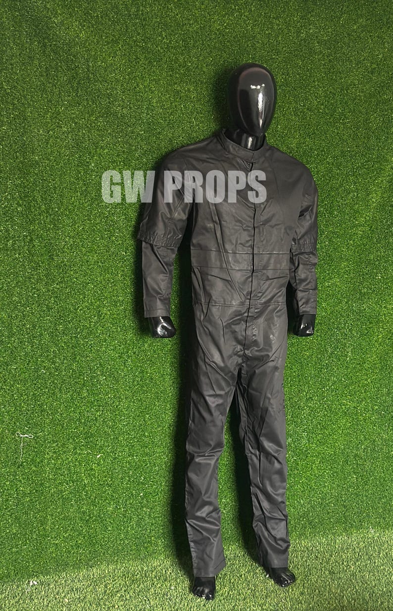 Black Tie Fighter Pilot Suit Custom Flight Suit SW Costume Prop Cosplay ...