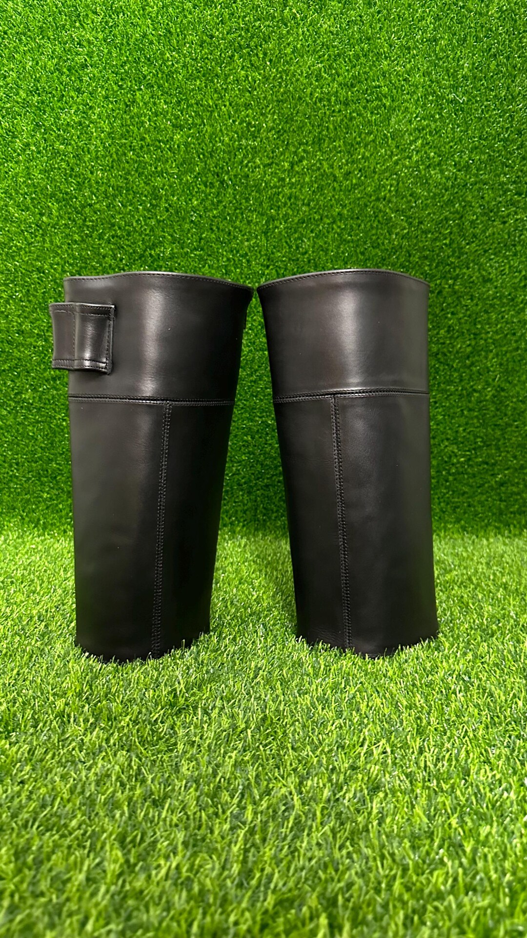 Axe Woves 1 Leg Leather Gaiters Axe Boots Wraps - Etsy