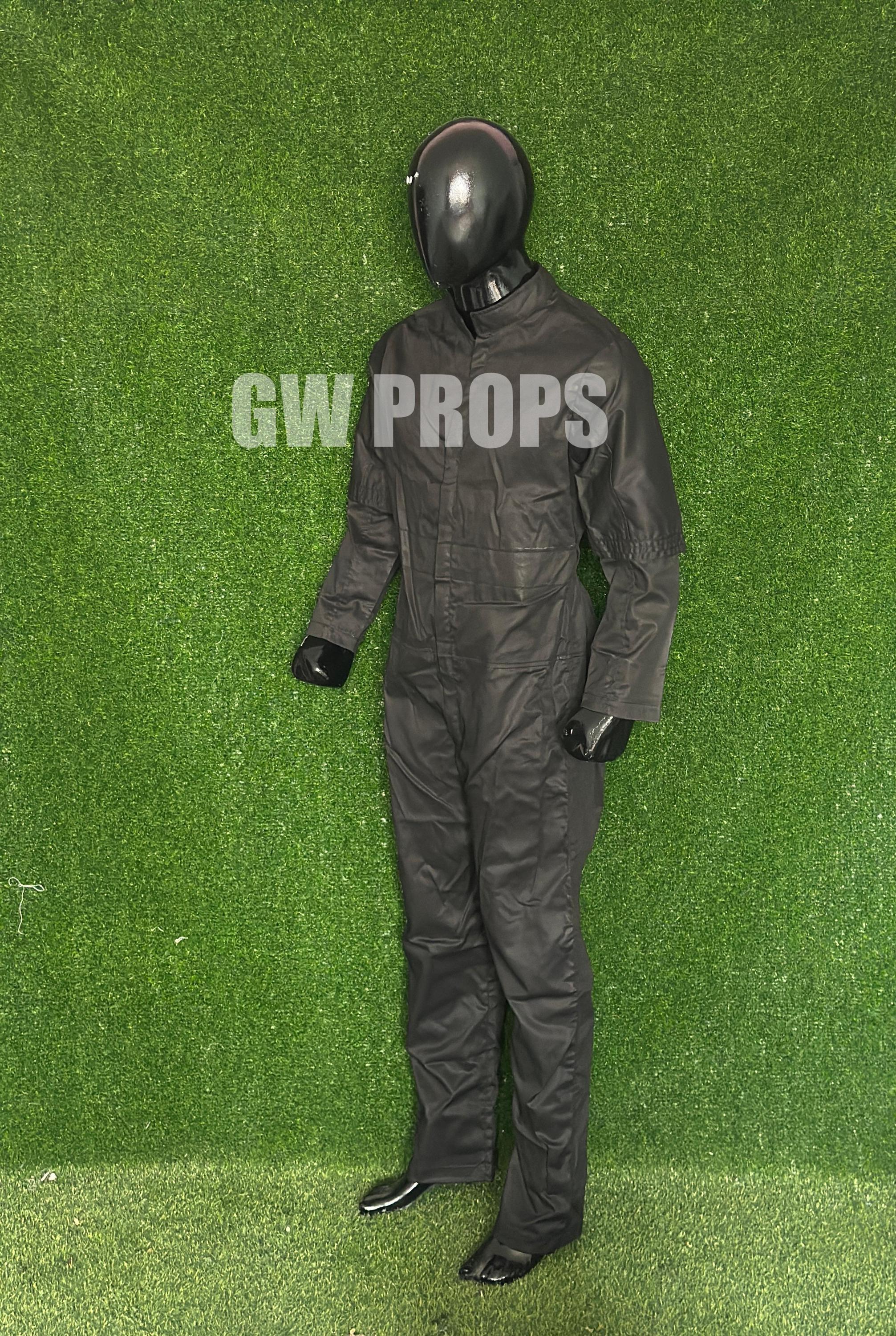 Black Tie Fighter Pilot Suit Custom Flight Suit SW Costume Prop Cosplay ...