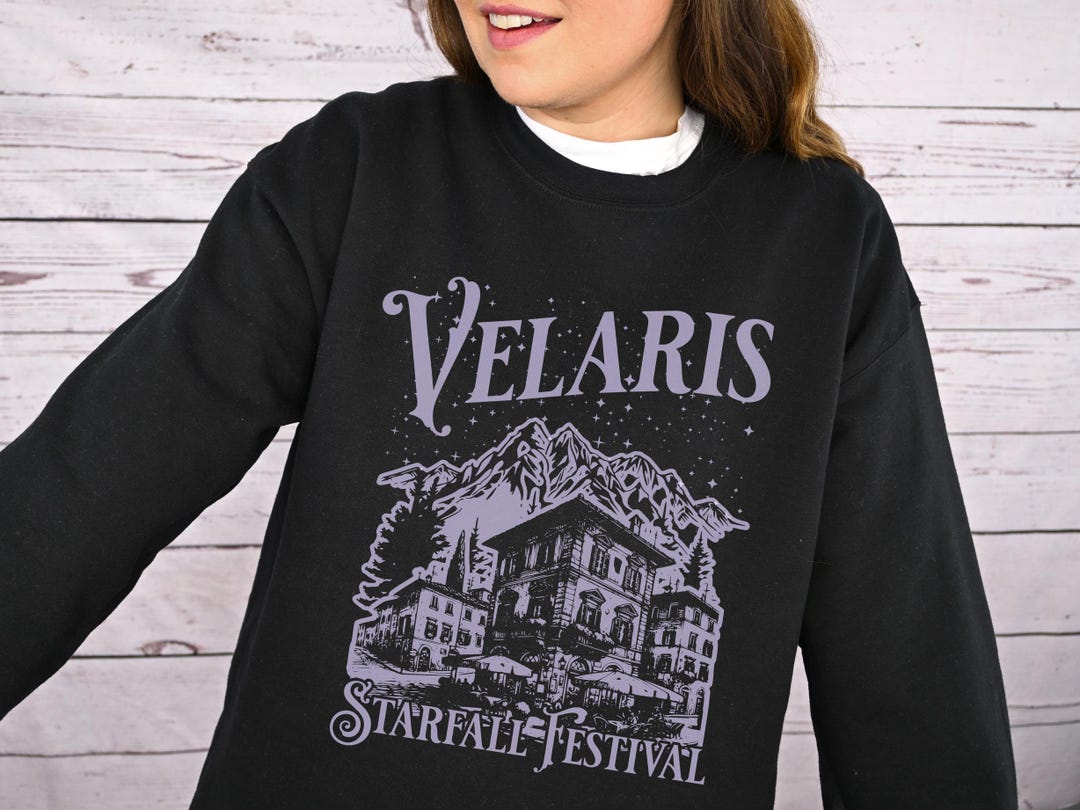 Velaris Starfall Sweatshirt, ACOTAR Shirt, SJM Merch, Rhysand Feyre ...