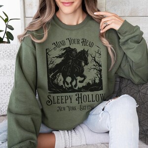 Sleepy Hollow Sweatshirt, Headless Horseman, Dark Academia, Booktok ...
