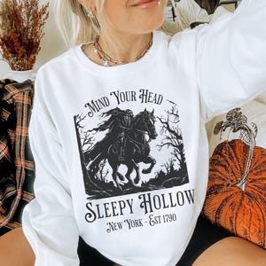 Sleepy Hollow Sweatshirt, Headless Horseman, Dark Academia, Booktok ...