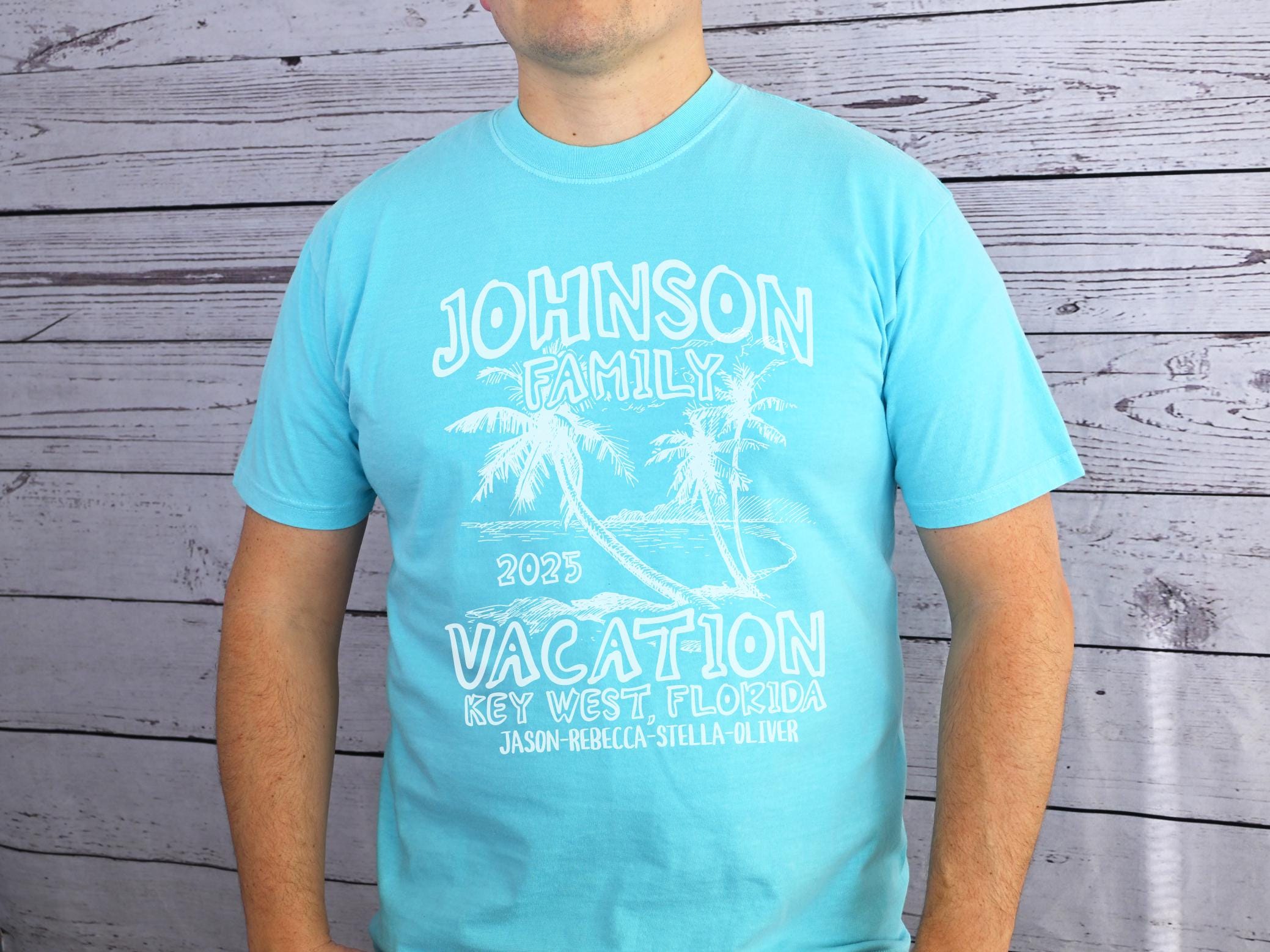 Personalized Family Vacation Shirts, Matching Group Shirts, Custom ...