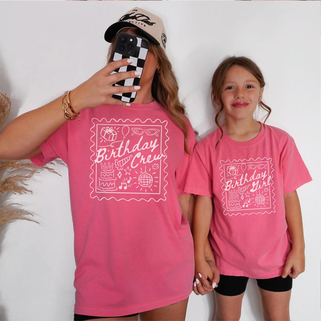 Custom Birthday Girl Shirts, Personalized Matching Birthday Trip Shirts ...