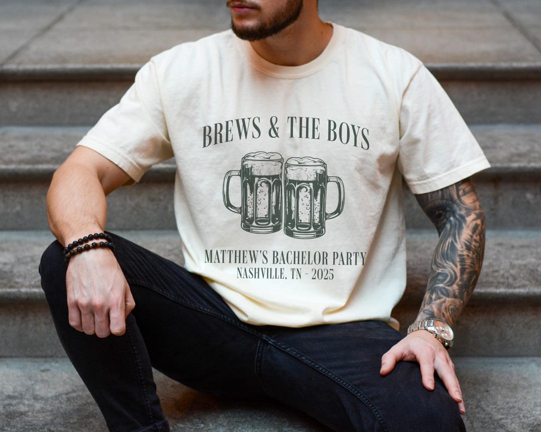 Bachelor Party Shirt, Custom Location Bachelor Party, Custom Groomsman ...