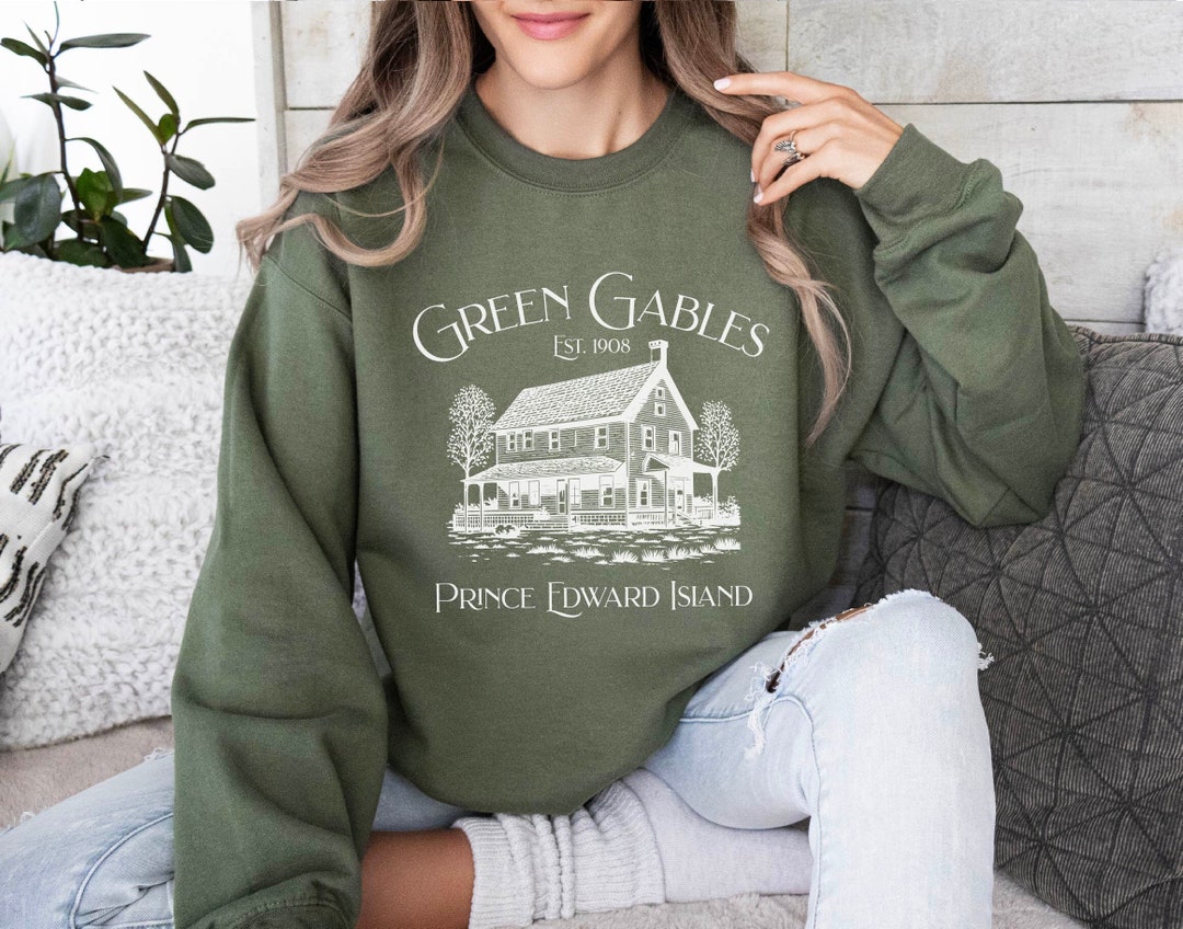 Anne of Green Gables Sweatshirt, Anne With an E, Light Academia, Book ...