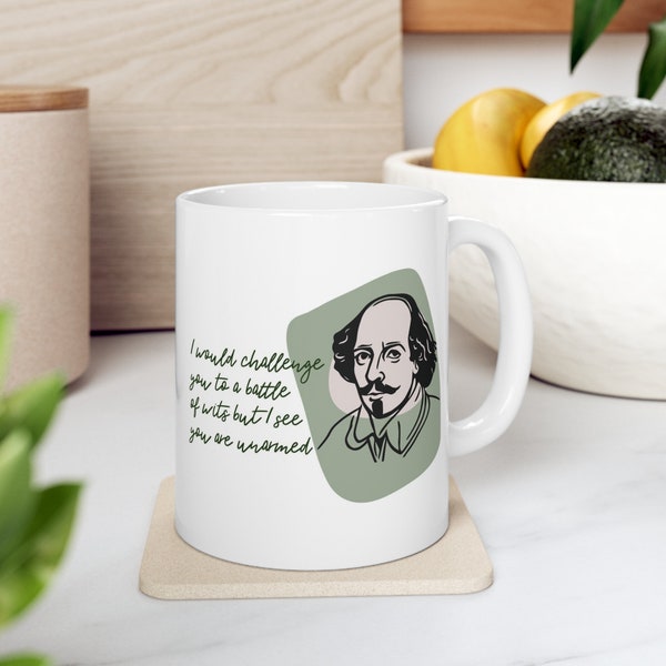 Shakespeare Mug - Etsy