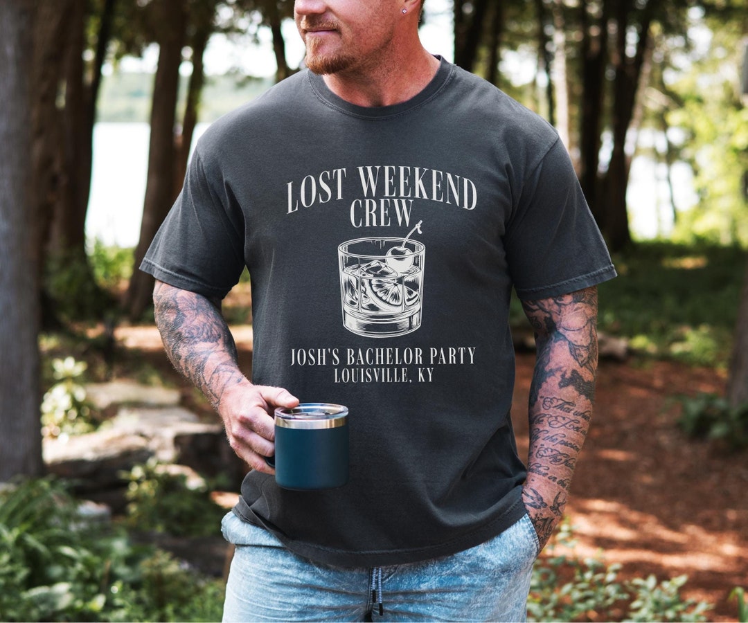 Bachelor Party Shirt, Custom Location Bachelor Party, Custom Groomsman ...