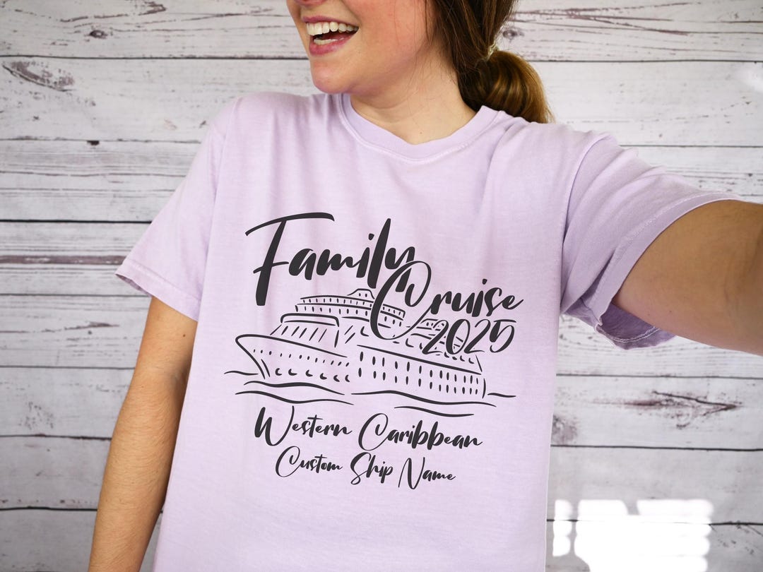 Custom Family Cruise Shirts, Personalized Family Vacation Shirts ...